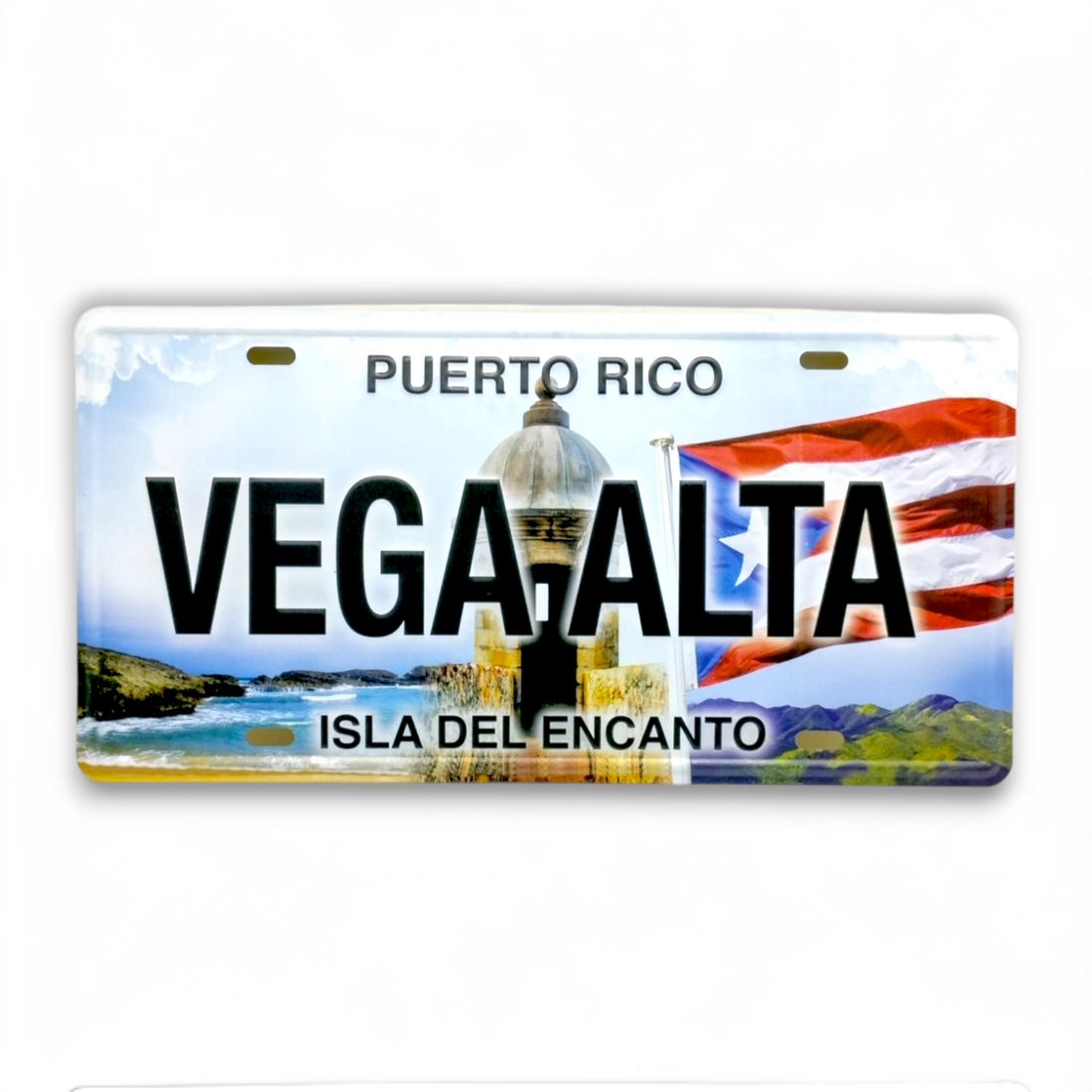 TABLILLA PUEBLO DE PUERTO RICO - VEGA ALTA – Dream Team Collectibles